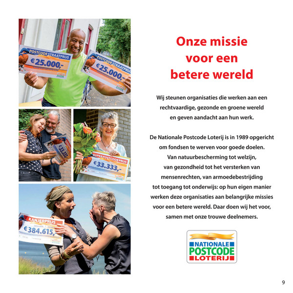 Nationale Postcode Loterij - Jaarverslag 2021 Postcode Loterij en VriendenLoterij - Pagina 10-11